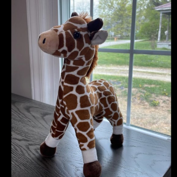 Toys | Giraffe Plushie Life Like Teaching Tool 12 Inches Tall | Poshmark